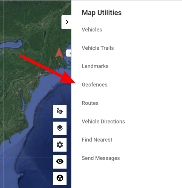 Geofences - Map Options