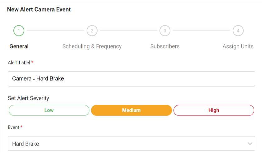 VidFleet: Camera Alerts