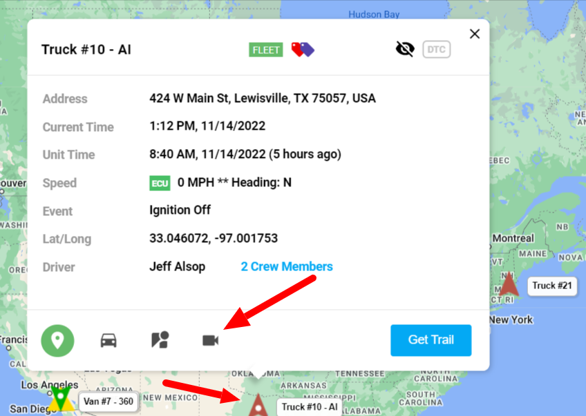 VidFleet: Camera Live View