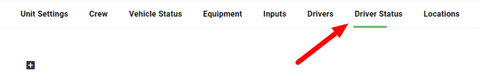 GPS Trackit Driver App: Driver Status