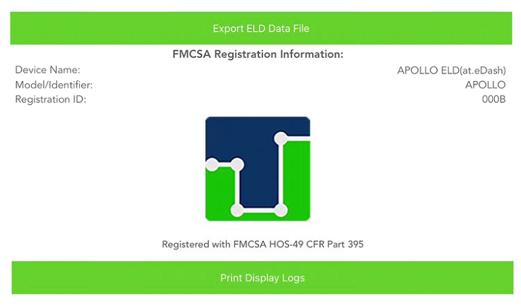 ELD iOS: DOT Inspection