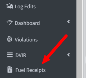 ELD Management: Fuel Receipts