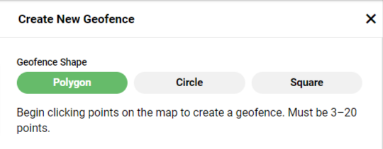 Geofences