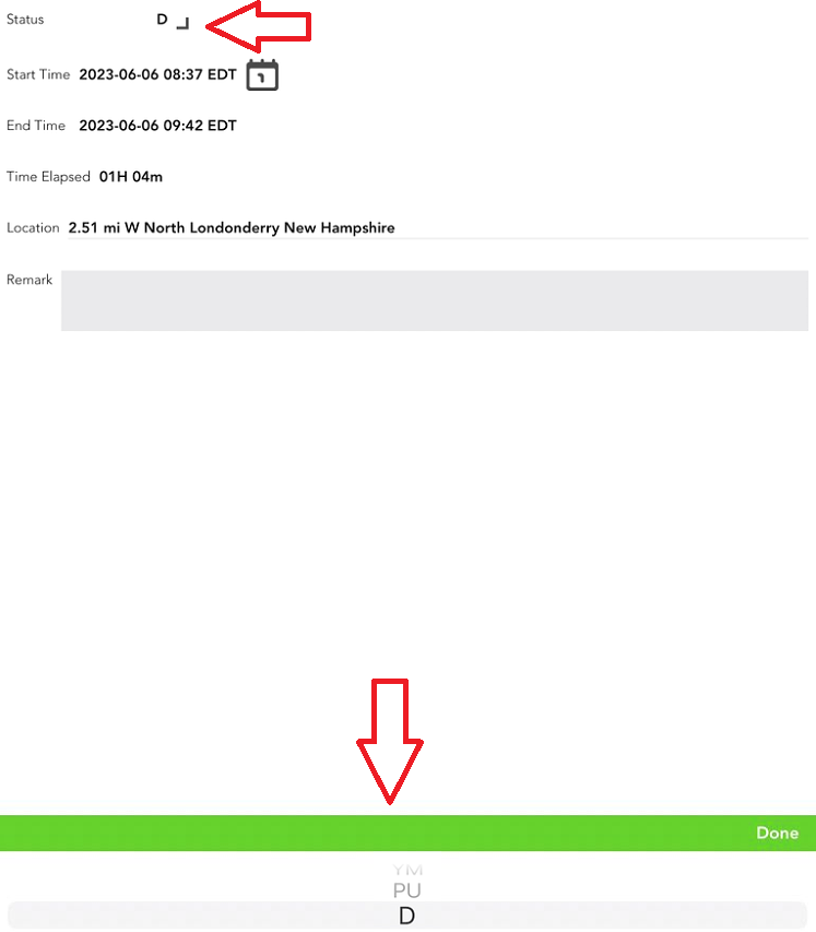 ELD iOS: Review & Edit Logs