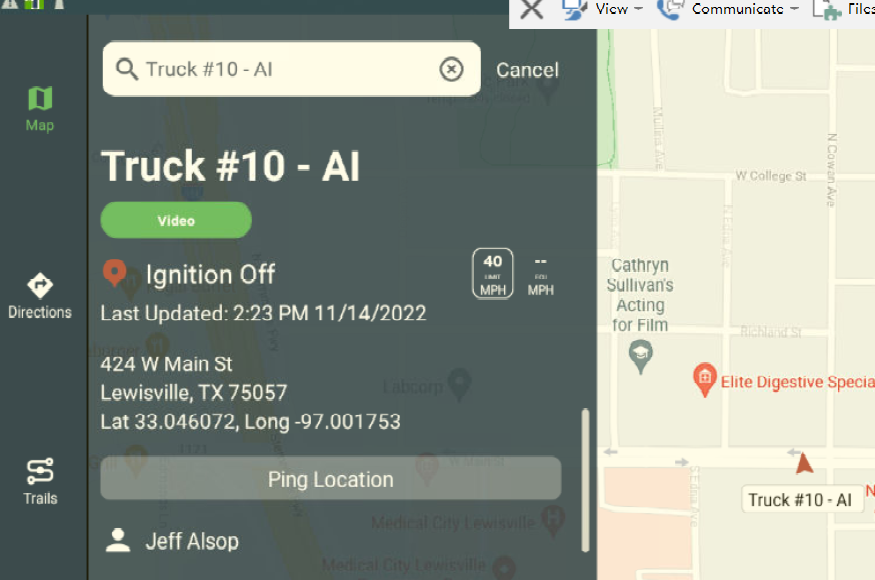 VidFleet Cameras: Cloud Mobile App