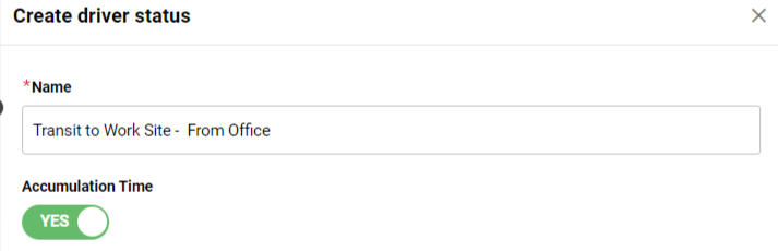 GPS Trackit Driver App: Driver Status