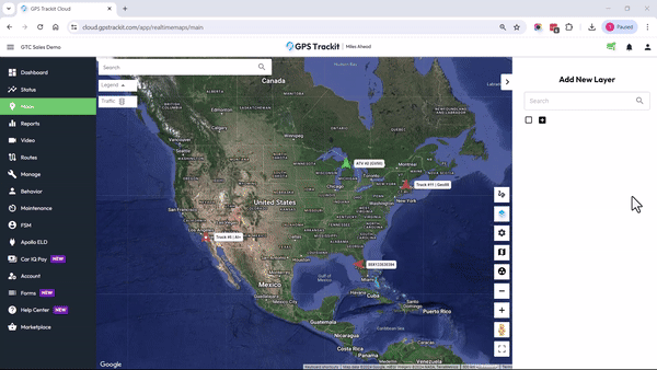 Maps Layer Control 