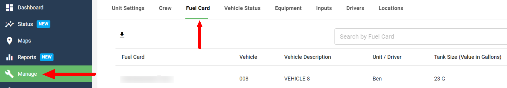 WEX Fuel Card Integration