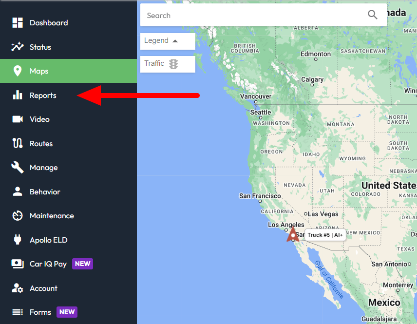 Reports & Tracking History