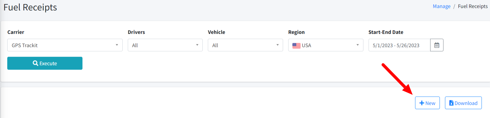 ELD Management - Fuel Receipts