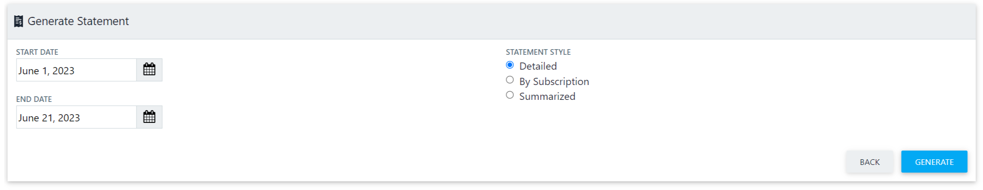 Guide to the GPS Trackit Billing Self Service Portal