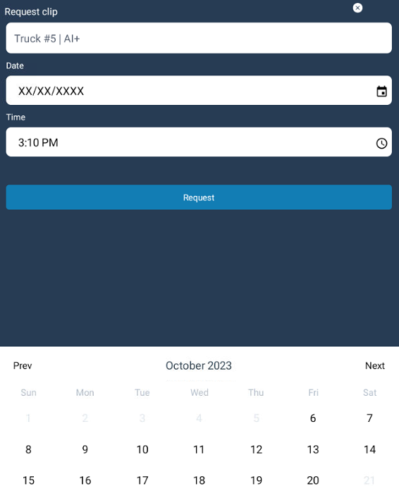 VidFleet Cameras: Cloud Mobile App