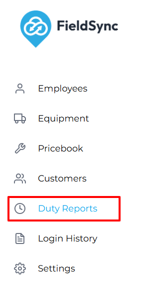 FieldSync: Duty Status