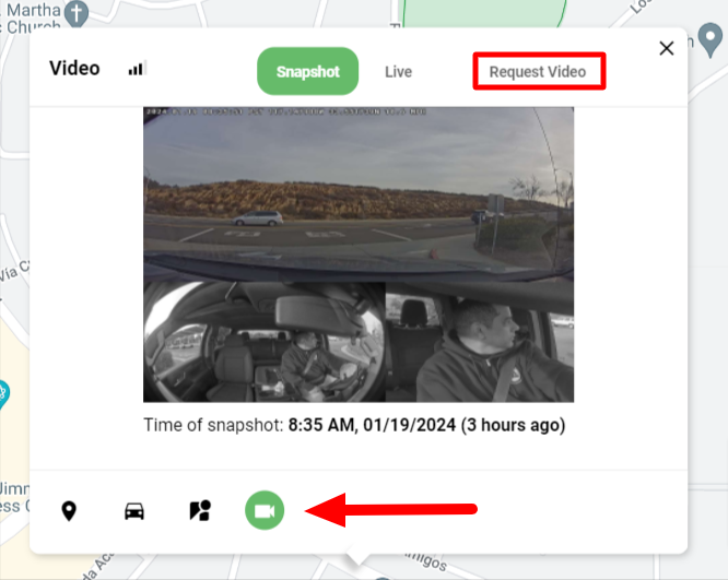 VidFleet Cameras: Request Function