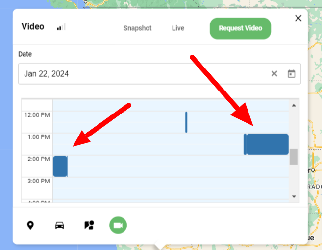 VidFleet Cameras: Request Function